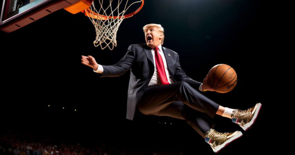 What's With Trump's Gold High Top Sneakers? - Esquire Singapore