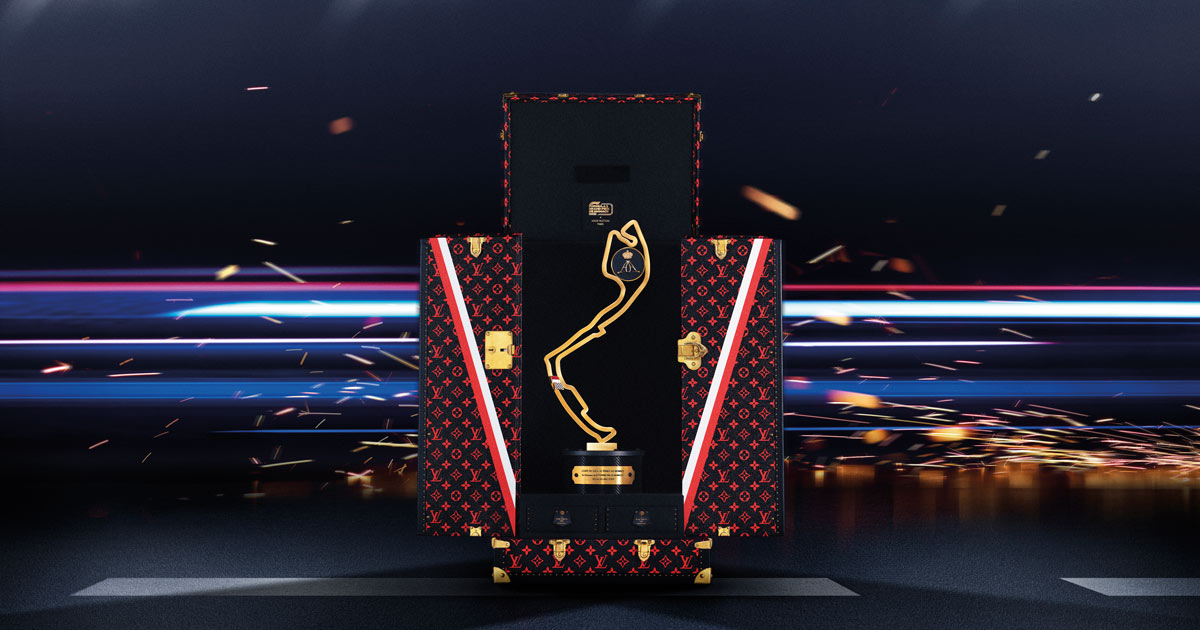 Louis Vuitton's Trophy Trunk for Monaco Grand Prix