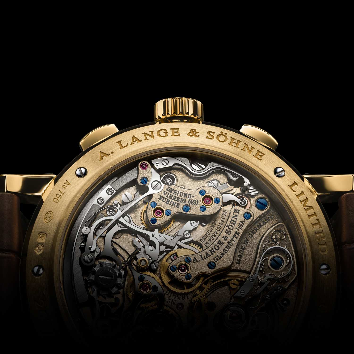 A. Lange & Söhne Creates A Ballet Of Cogs With The Datograph ...