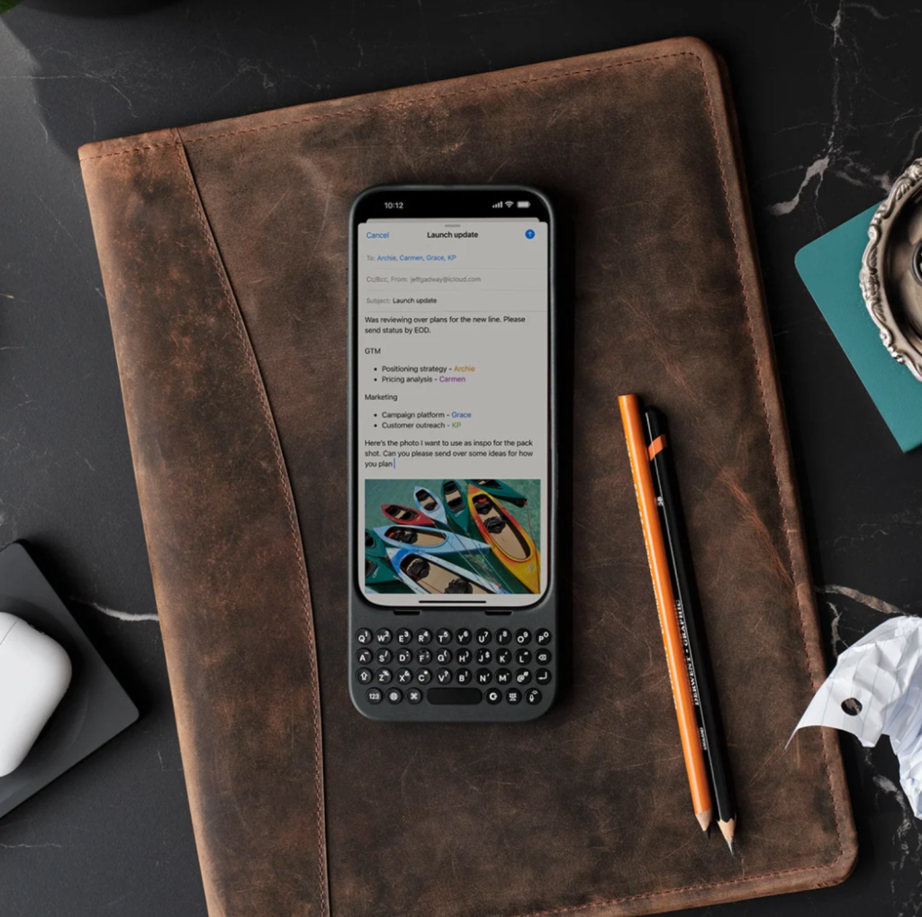 Really? A Physical Keyboard for Our Phones?